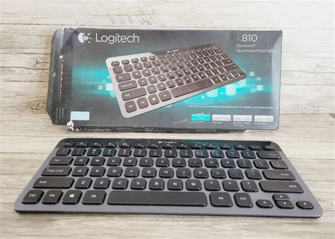 LOGITECH K810 Illuminated Bluetooth Wireless Keyboard 67 88 PicClick UK