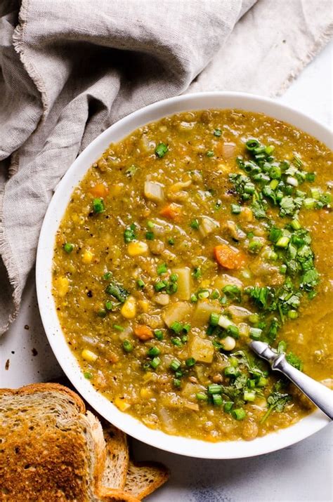 Slow Cooker Vegetarian Lentil Soup Ifoodreal