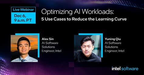 intel software on linkedin developer webinar artificialintelligence
