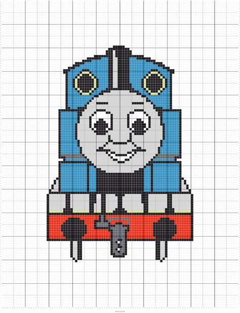 Thomas The Tank Engine Train Cross Stitch Pattern Train Cross Stitch