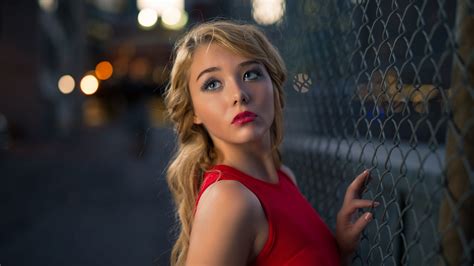 Babe Model Blonde Lady Woman Hd Wallpaper