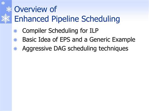 Ppt Enhanced Pipeline Scheduling Powerpoint Presentation Free