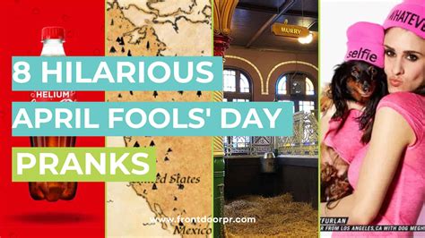 8 Hilarious April Fools Day Pranks From Brands Frontdoor Pr