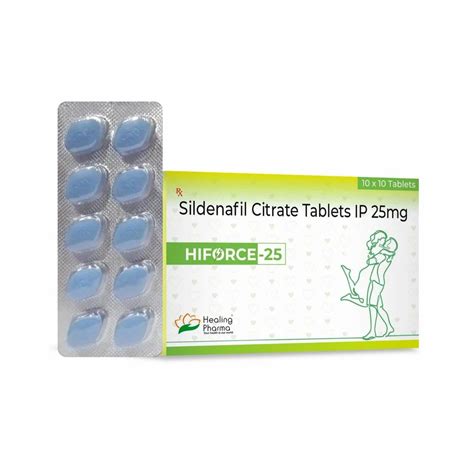 Sildenafil 25mg Hiforce At ₹ 50stripe Borivali East Mumbai Id