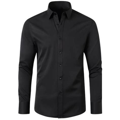 Blmnix Cotton Shirts Mens Shirt Guide Dress Shirts Shirts Collared