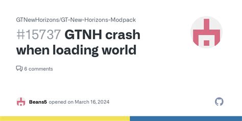 Gtnh Crash When Loading World · Issue 15737 · Gtnewhorizonsgt New Horizons Modpack · Github