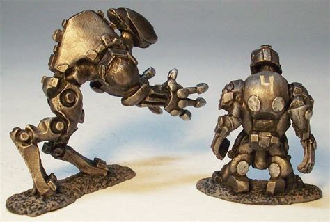 Broken Stars And Burning Ships Modular Robot Miniatures 28mm Old Glory