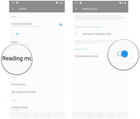 How To Activate Reading Mode On The OnePlus Android Central