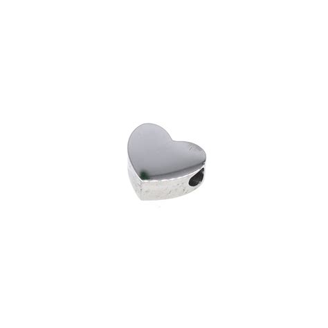 Stainless Steel Flat Heart 10mm X 10mm X 40mm ~20mm Hole