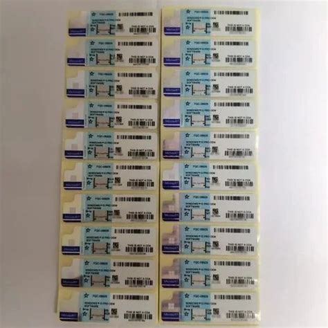 Microsoft Windows Enterprise Lifetime OEM Licence Key Sticker At Piece In Kolkata ID