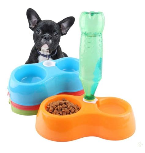 2구 강아지 식기 고양이 밥그릇 애견 물그릇 개밥그릇 쌍식기 애견식탁 티몬