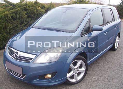 Opel Zafira B Front Bumper Spoiler In Lips Splitters Skirts Buy Best Tuning Parts