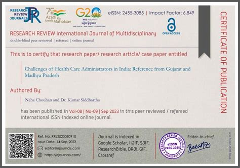 Neha Chouhan On Linkedin Researchpublication