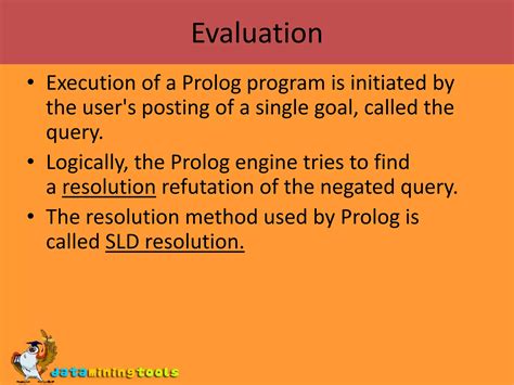 Prolog Introduction To Prolog Pptx