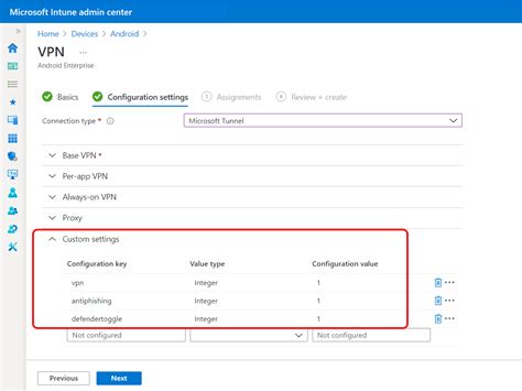 安装适用于 Microsoft Intune 的 Microsoft 隧道 Vpn Microsoft Learn