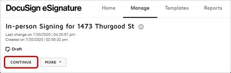 Set Up In Person Signing For A Docusign Envelope Kw Answers