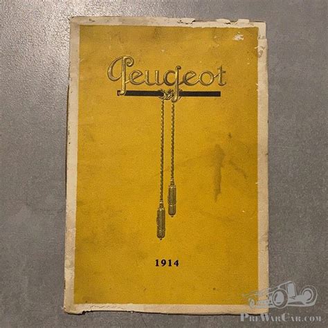 Part Peugeot Documentation Books Peugeot For Sale Prewarcar