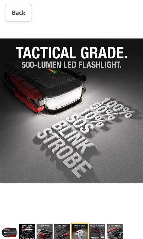 Noco Boost Pro Gb Volt Ultrasafe Lithium Jump Starter Box Car Battery Booster