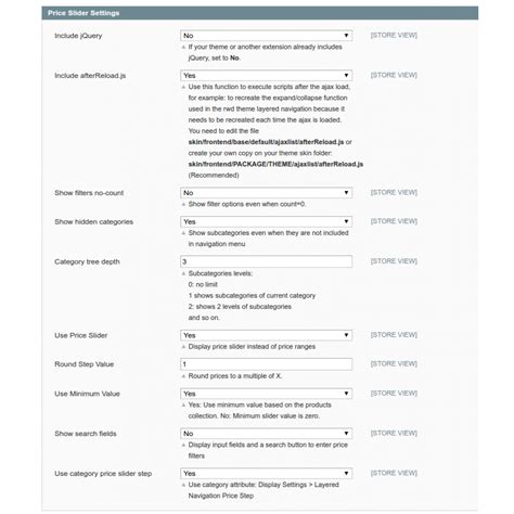 Ajax Layered Navigation With Price Slider For Magento
