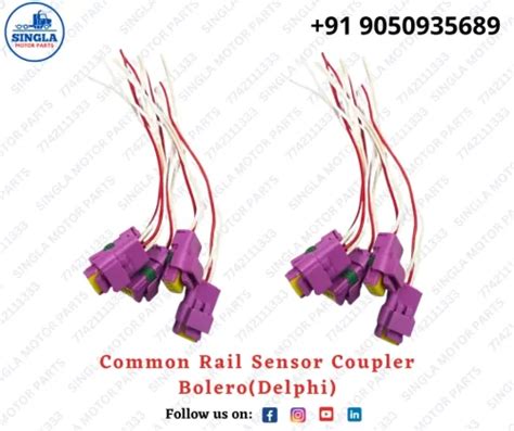 Common Rail Sensor Coupler Bolero Delphi Singla Motor Parts