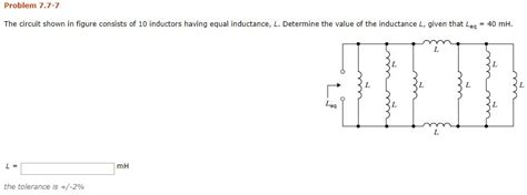 Solved Problem The Circuit Shown In Figure Consists Of Chegg
