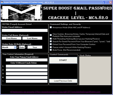 Gmail Cracker Tool Xaserlockq