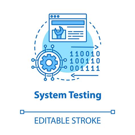 System Testing Turquoise Concept Icon Software Development Stage Idea