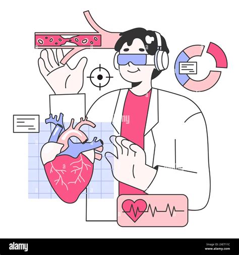 Medical Examination Simulation Stock Vector Images Alamy