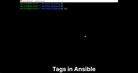 Ansible Features Tags Variables Handlers And Conditions Yunus