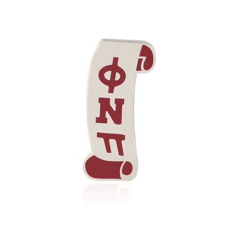 Kappa Alpha Psi Phi Nu Pi Scroll Lapel Pin Kappa Alpha Psi Kappa Alpha Psi Fraternity Phi