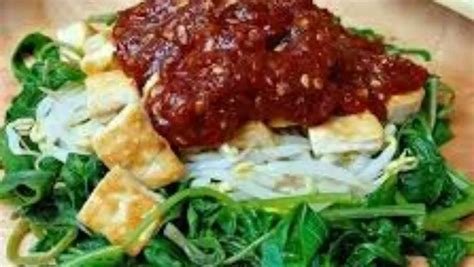 Resep Rujak Kangkung Sajian Segar Dengan Paduan Rasa Pedas Manis Oke Flores