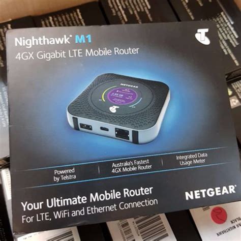 [preorder] Netgear Nighthawk M1 Mr1100 Unlocked Mifi Lte 4g Fdd Cat16 1000mbps Gigabit Mobile