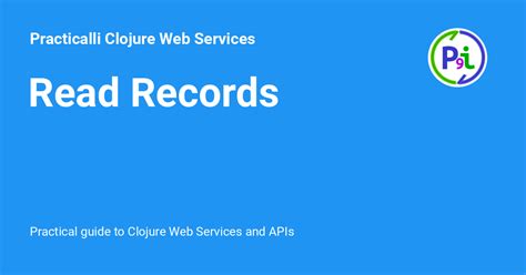 read records practicalli clojure web services