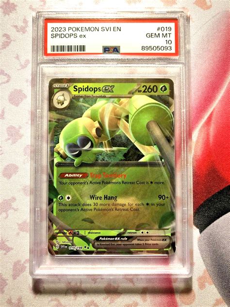 Spidops Ex Scarlet Violet Double Rare Price Guide Sports Card Investor