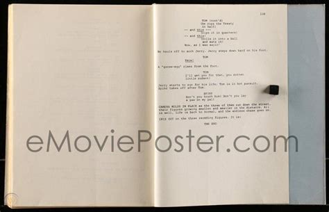 Tom And Jerry Script June 1979 Unproduced Screenplay By David Newman