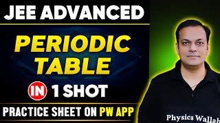 PERIODIC TABLE In One Shot JEE ADVANCED Basics T Doovi