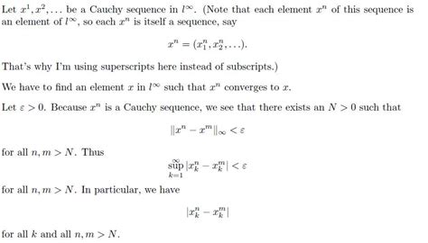 functional analysis about completeness of l { infty} with respect