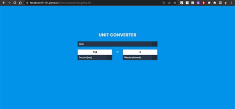 Github Faisalkhan171101 Convert Units