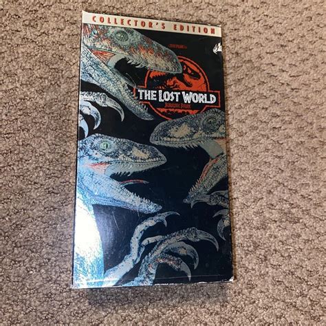 Vhs Jurassic Park And Jurassic Park The Lost World Jurassic Park Iii Jeff