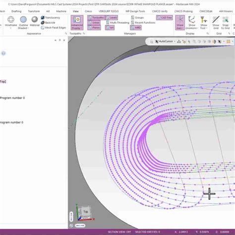 Use The Toolpath Editor In Mastercam Mlc Cad Systems