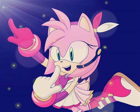 Amy Rose Idol By Adner Tc On Deviantart