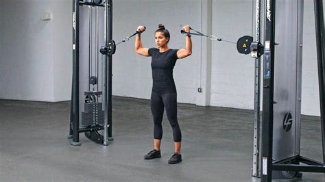 Cable Overhead Curl Exercise Database Biceps14 Overhead Biceps