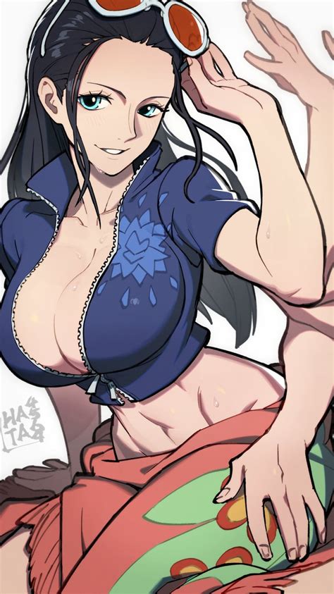 Nico Robin One Piece Drawn By Hata Danbooru