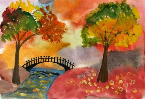 Рисунки для срисовки на тему осень 38 фото 🔥