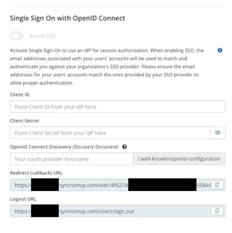 Single Sign On Sso And Verified Email Domains Announcements Syncro Support Community