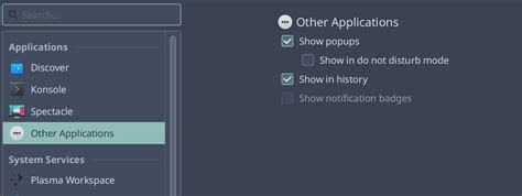 No Option To Enable Badge Notifications For Discord And Whatsapp