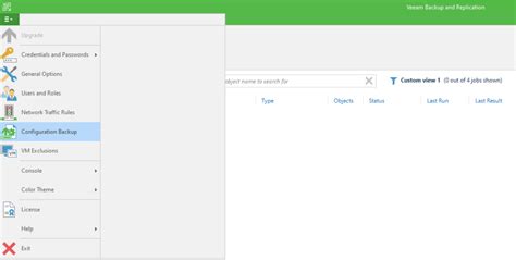 Veeam Configuration Backup Çözümpark
