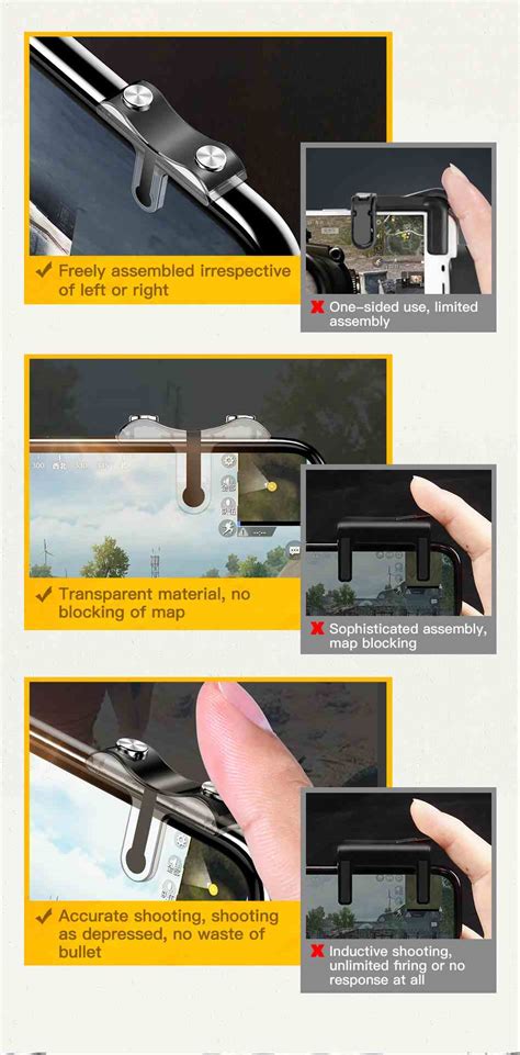 Baseus G Mobile Game Trigger Button Controller Baseus G Mobile Game Trigger Button Controller