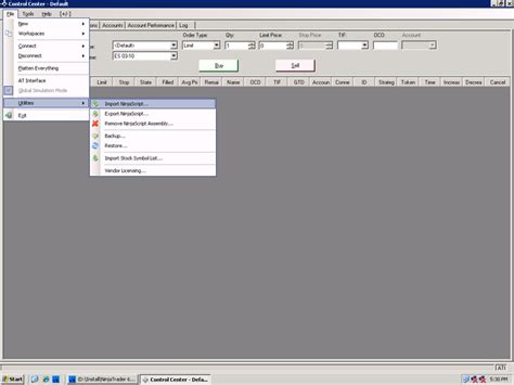 ninjatrader plugin import