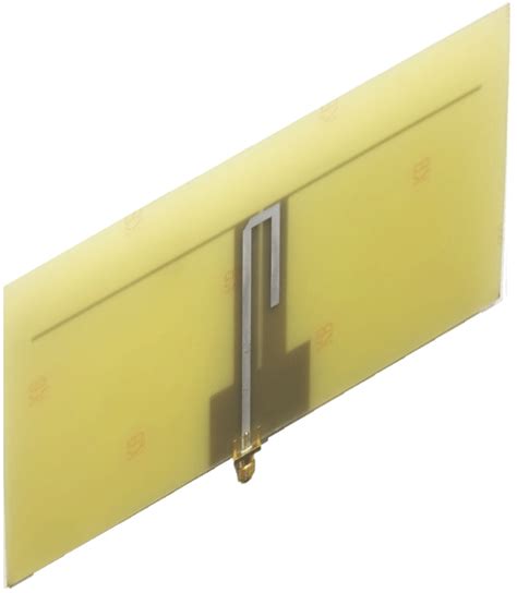 Dipole Microstrip Antenna Model Fed Through A JShaped Balun Download Scientific Diagram